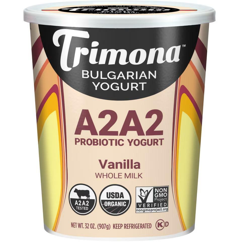 Trimona A2A2 Vanilla Bulgarian Yogurt - Products - Hudson Milk + Market