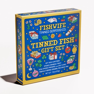 Tinned Fish & Hot Sauce Gift Set - Hudson Milk + Market