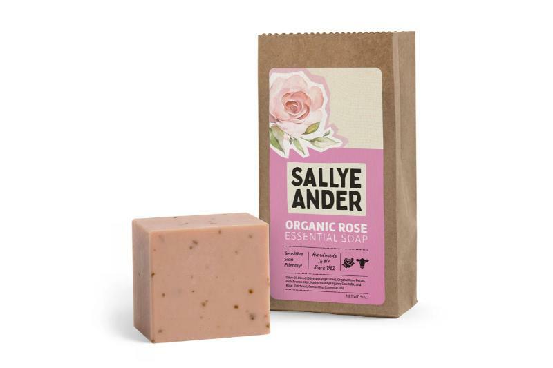 SallyeAnder Organic Rose Soap - Products - Hudson Milk + Market