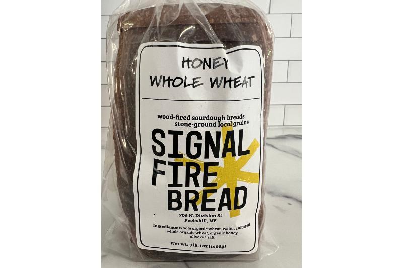 Signal Fire Bread - Honey Whole Wheat Sandwich Loaf - Products - Hudson ...